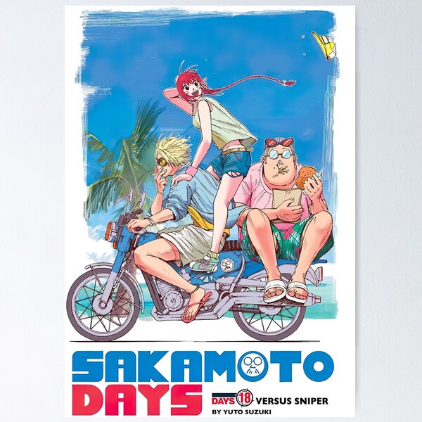 "Sakamoto Days" Poster for Sale by iclikjames74 | Redbubble