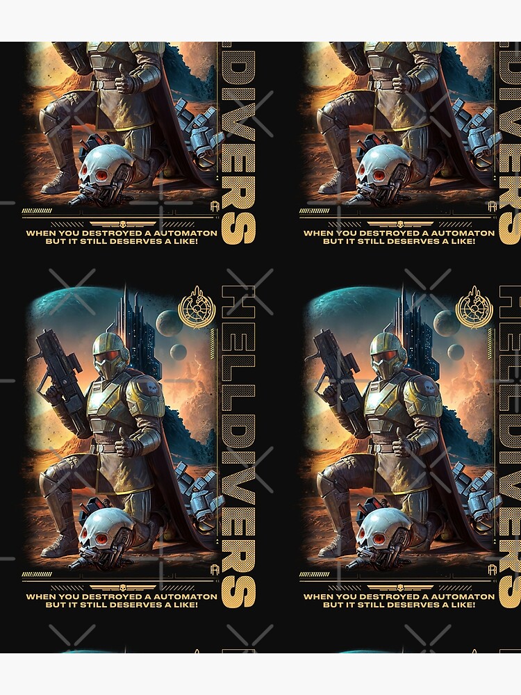 Helldivers 2 - Poster FanArt Backpack sold by Frame-Kerrill | SKU ...