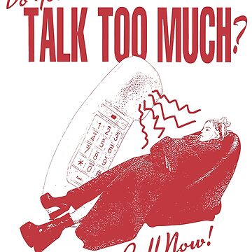 "Renee Rapp Do You Talk Too Much Retro" Sticker for Sale by ...