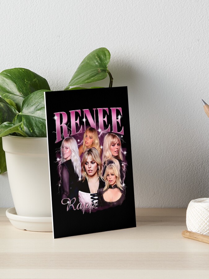 "Renee Rapp 90s Vintage" Art Board Print for Sale by rosinskimanual ...