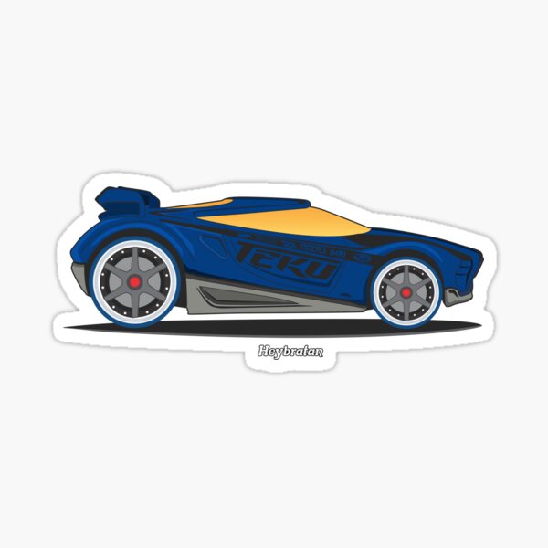 "HW Acceleracers Chicane Vector Art" Sticker for Sale by Heybratan ...