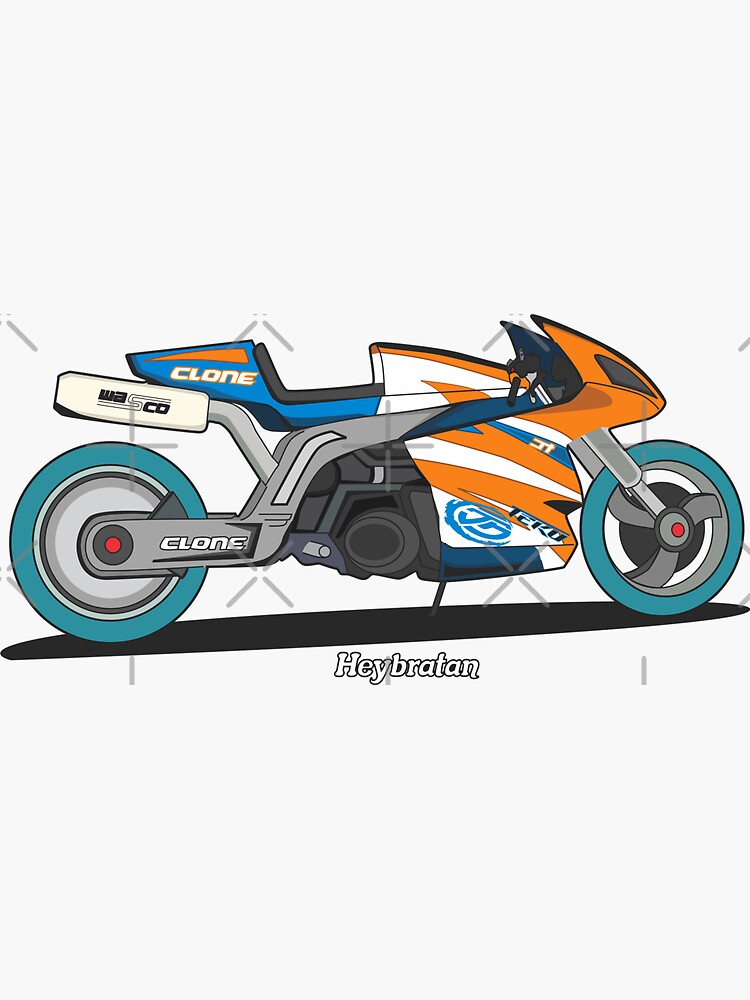 "HW Acceleracers Night Life Vector Art" Sticker for Sale by Heybratan ...