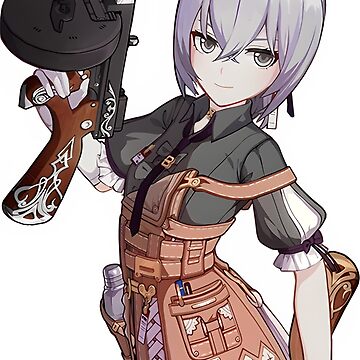 "Honkai Impact 3rd Bronya Zaychik Old Times Haxxor Bunny" Sticker for ...