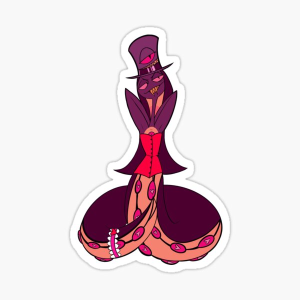 "Hazbin Hotel Sir Pentious" Sticker for Sale by sashakolesnik | Redbubble