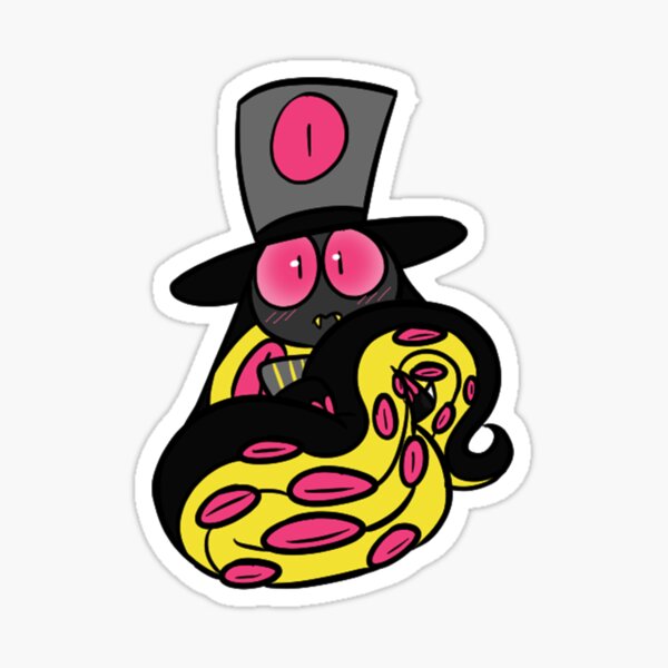 "Hazbin Hotel Sir Pentious" Sticker for Sale by sashakolesnik | Redbubble