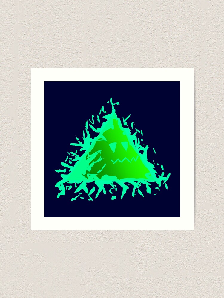 "Triangle splatter" Art Print for Sale by LazyDreams | Redbubble