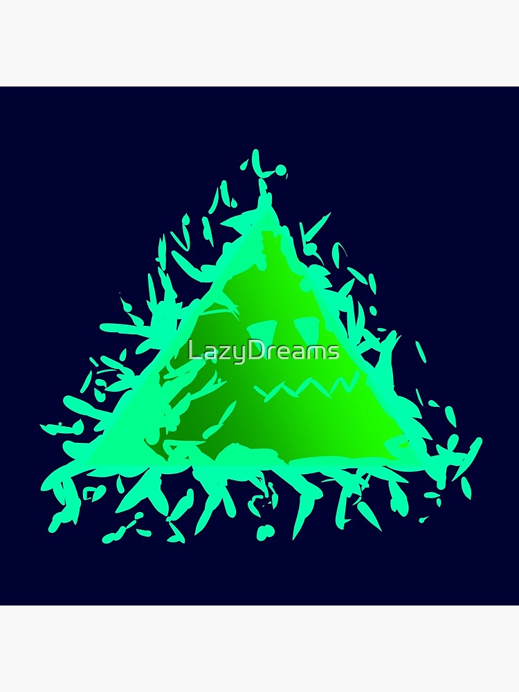 "Triangle splatter" Photographic Print by LazyDreams | Redbubble