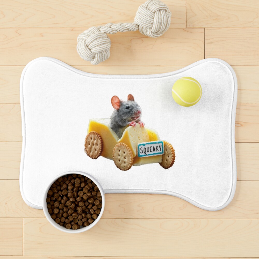 "Mouse Driving Cheese Car Meme" Sticker for Sale by IcePools | Redbubble