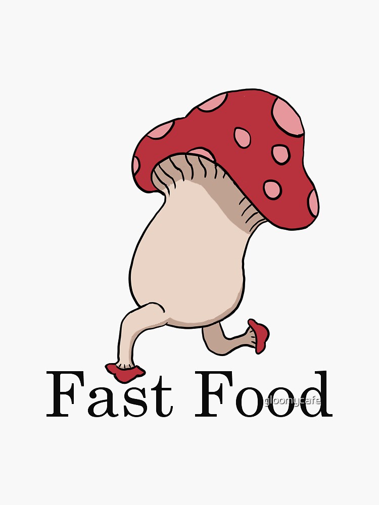 "Dungeon Meshi Walking Mushroom" Sticker for Sale by gloomycafe | Redbubble