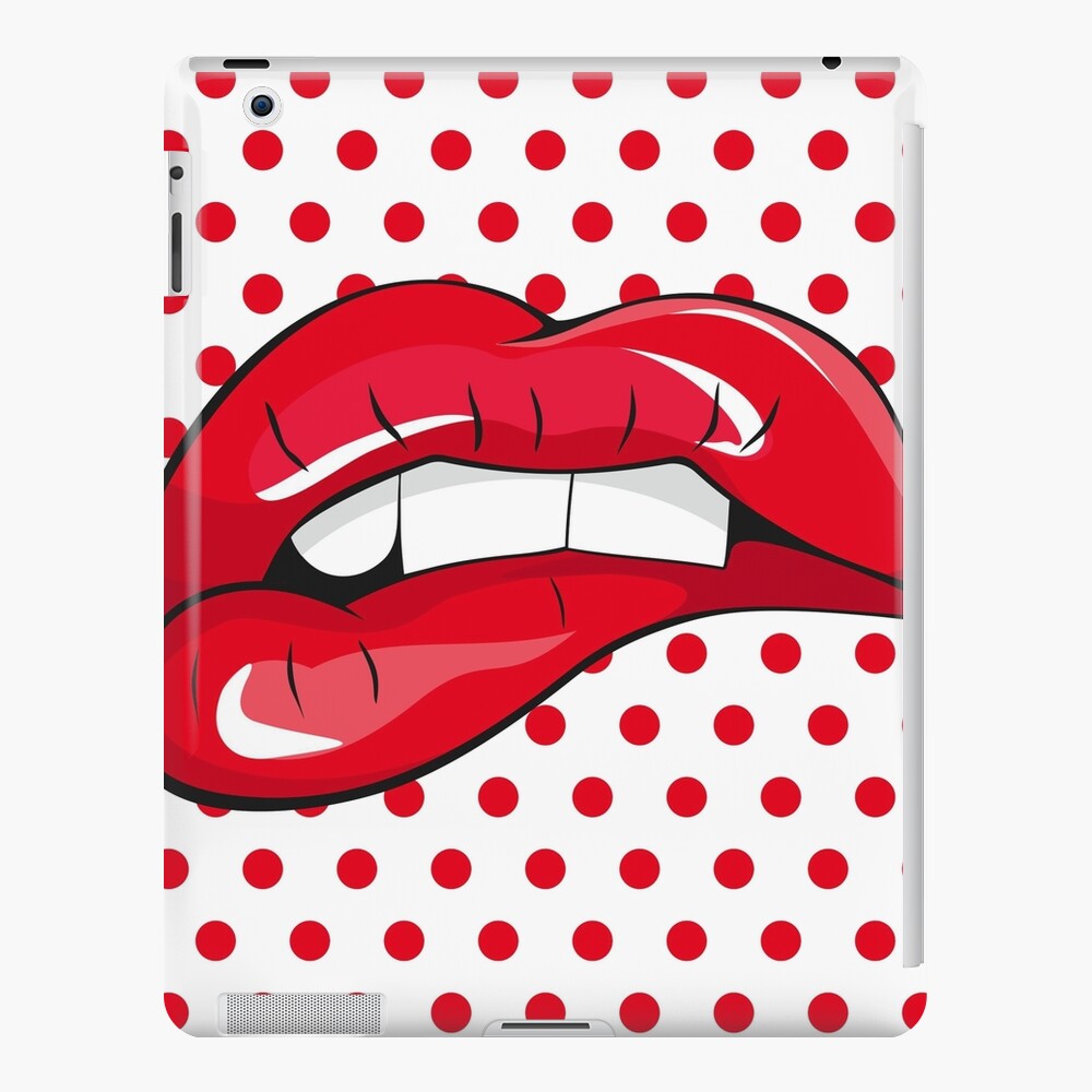 Pop Art Lips Design Ipad Case And Skin For Sale By Fistonartwork