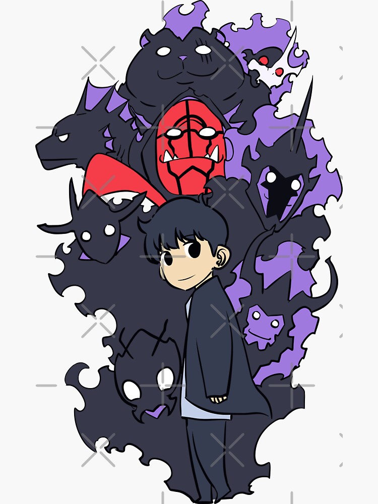 "Sung Jinwoo Cute, Sung Jinwoo Chibi, Shadows Chibi, Solo Leveling ...