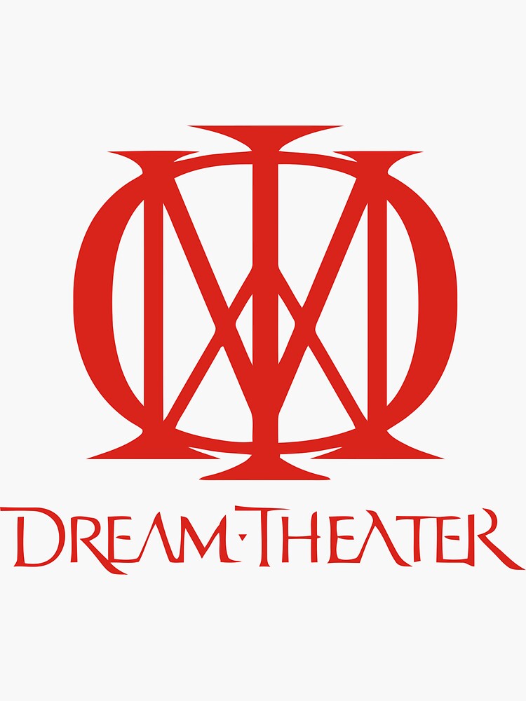 "dream theater" Sticker for Sale by Chen Liao | Redbubble