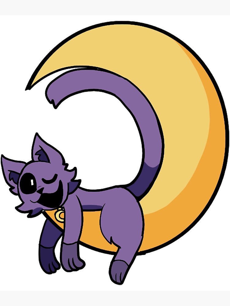 "Catnap poppy playtime " Poster for Sale by ridhi-glennon | Redbubble