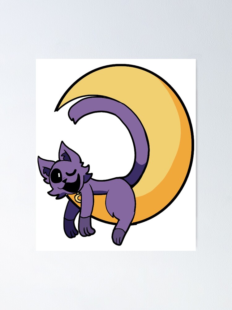 "Catnap poppy playtime " Poster for Sale by ridhi-glennon | Redbubble