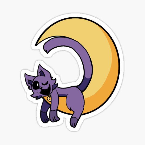 "Catnap poppy playtime " Sticker for Sale by ridhi-glennon | Redbubble