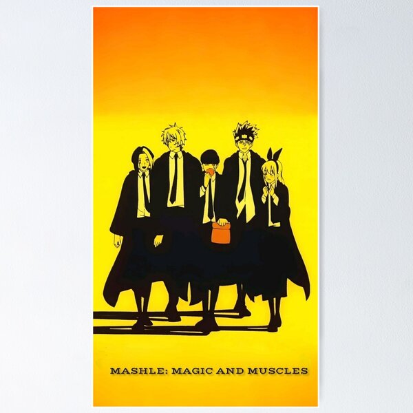 "Mashle Magic and Muscles Wallpaper" Poster for Sale by IchibiDesign ...