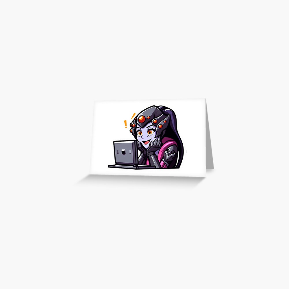 "Widowmaker Sees Your Internet History" Sticker for Sale by jehfreek ...