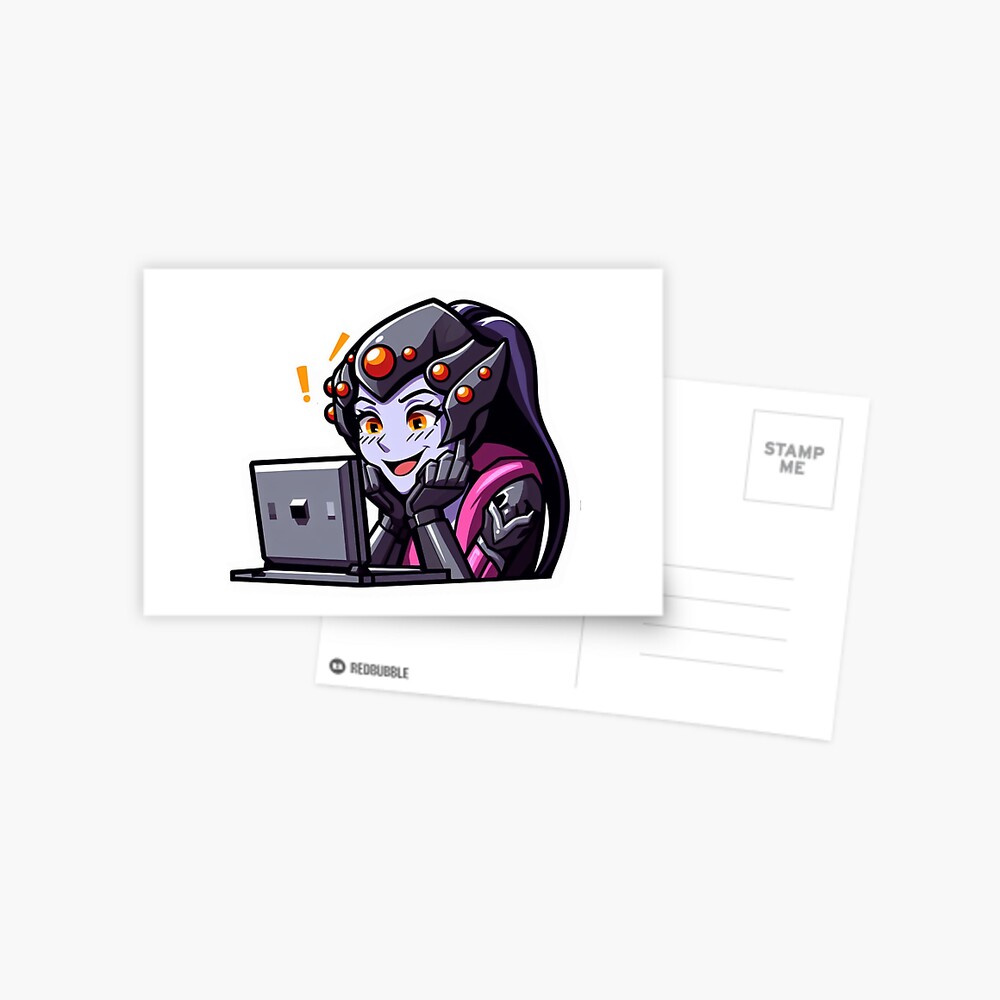 "Widowmaker Sees Your Internet History" Sticker for Sale by jehfreek ...