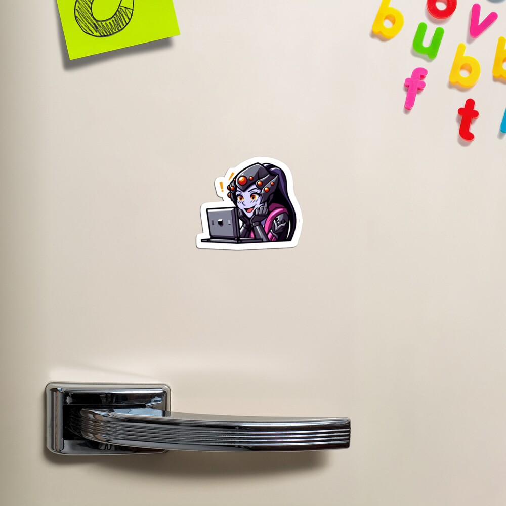 "Widowmaker Sees Your Internet History" Sticker for Sale by jehfreek ...
