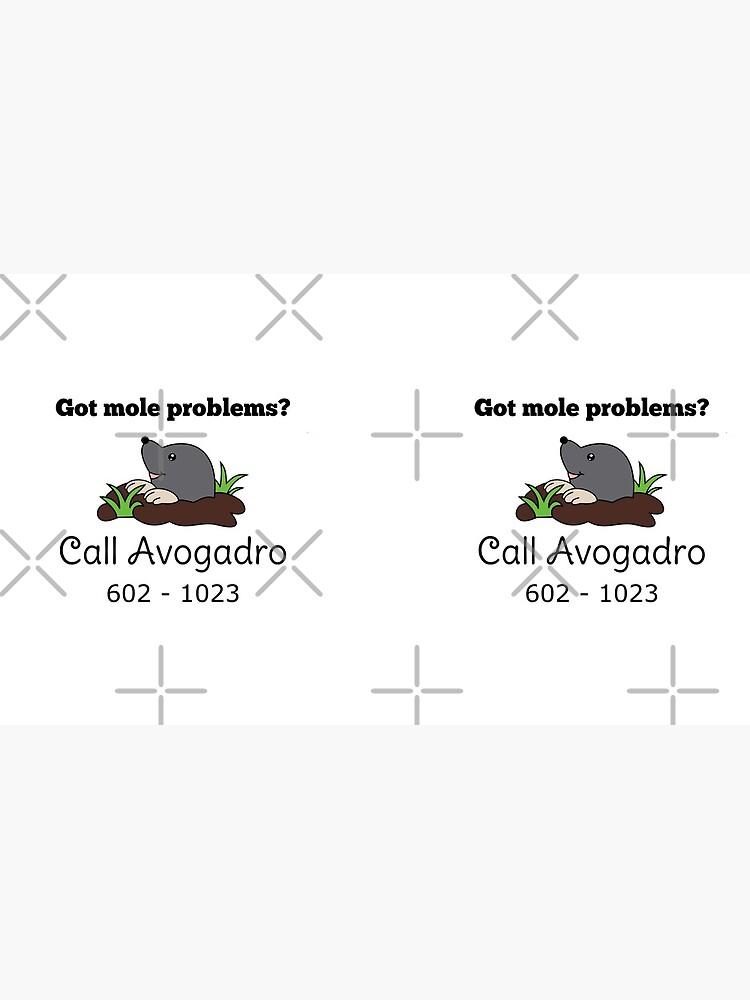 "Mole Problems? Call Avogadro" Coffee Mug by ilexdesigns | Redbubble