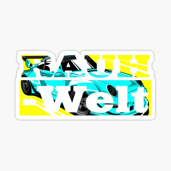 "Exotic RWB" Sticker by igenidz | Redbubble