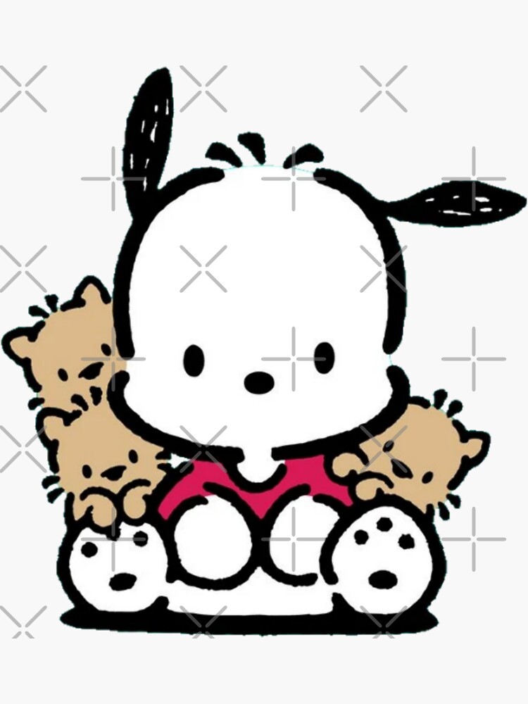 "Pochacco" Sticker by srtzuu | Redbubble