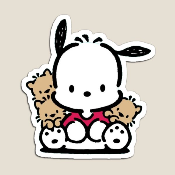 "Pochacco" Magnet by srtzuu | Redbubble