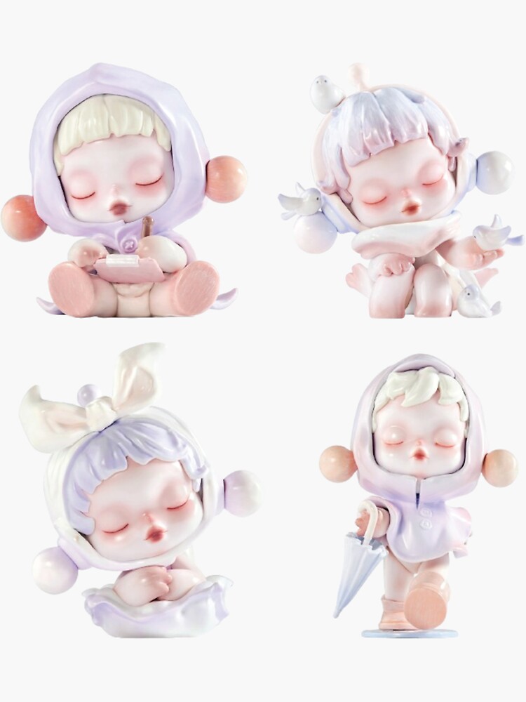 "SkullPanda Warmth Series (4-Pack)" Sticker for Sale by chiaoo | Redbubble