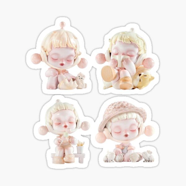 "SkullPanda Warmth Series (4-Pack)" Sticker for Sale by chiaoo | Redbubble