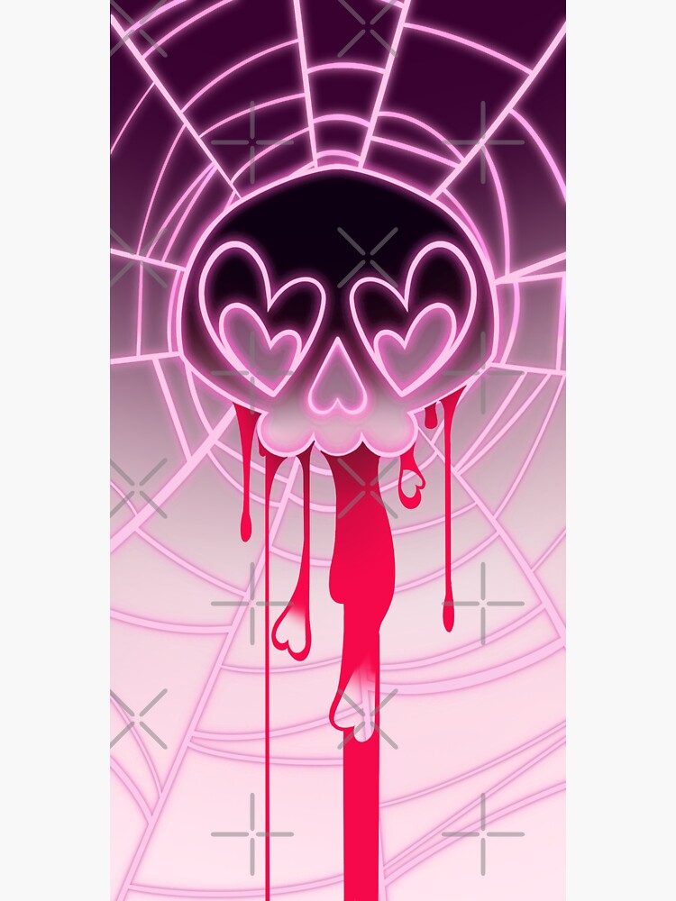 "Hazbin Hotel: Angel Dust’s Phone Case" Sticker for Sale by Zarafyn ...
