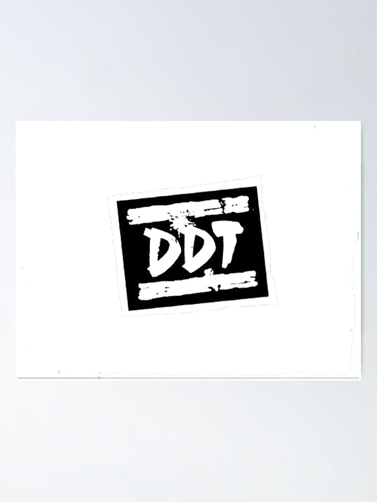 "DDT" Poster for Sale by Jonazas | Redbubble