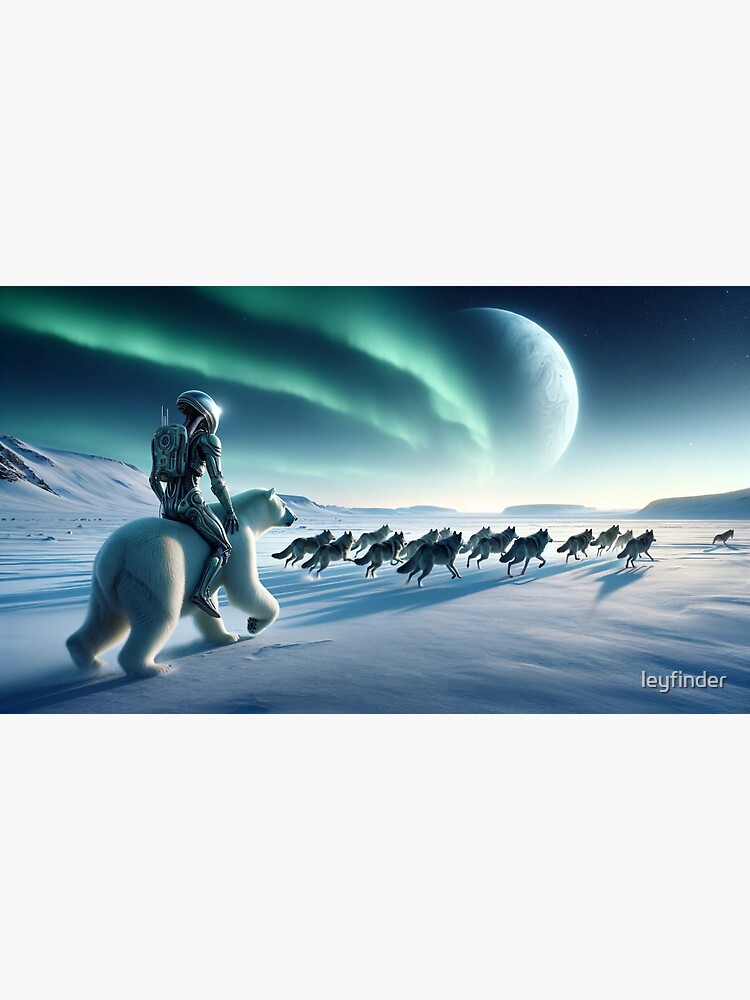 "Galactic Nomad: The Polar Journey Stellar Migration." Poster for Sale ...