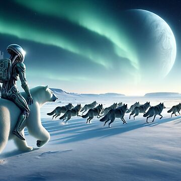 "Galactic Nomad: The Polar Journey Stellar Migration." Poster for Sale ...