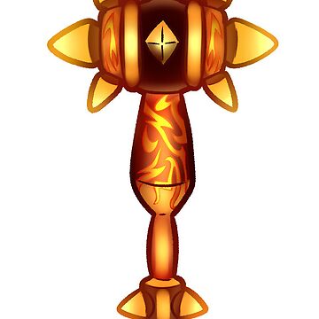 "Iconic Weapons - Sulfuras" Sticker by Sturmbart | Redbubble