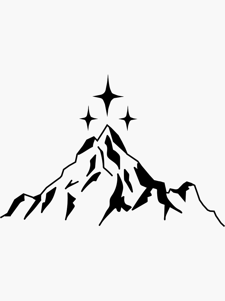 "acotar tattoo" Sticker for Sale by kaileighp66 | Redbubble