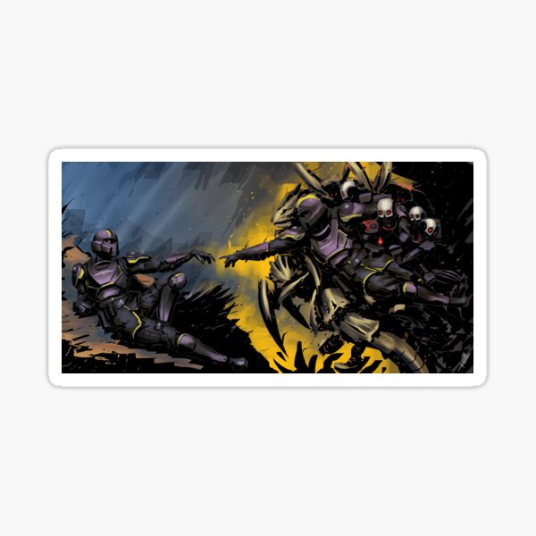 "Helldivers 2 Painting" Sticker for Sale by 5Dora | Redbubble