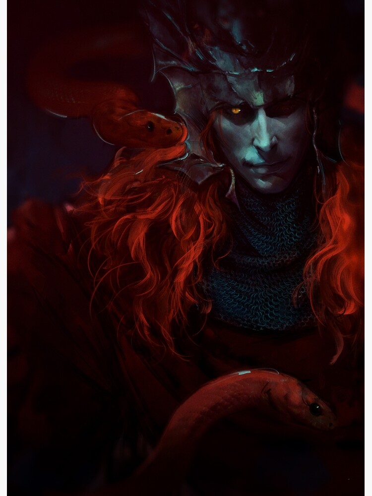 "Elden Ring Messmer the Impaler art" Poster for Sale by 5Dora | Redbubble