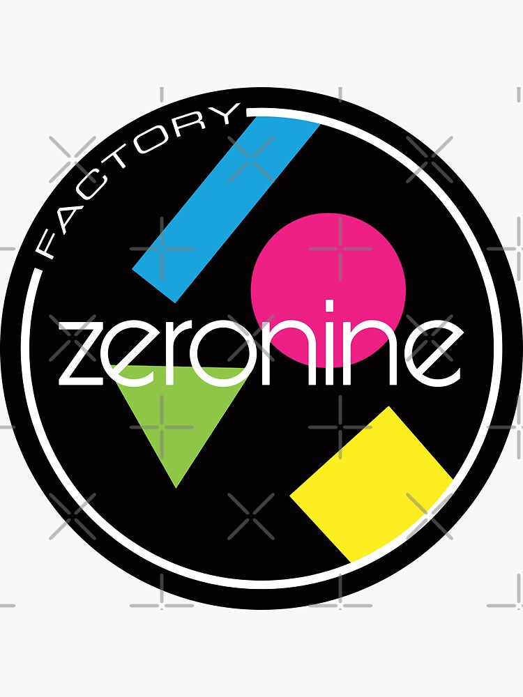 "Factory Zeronine BMX" Sticker for Sale by brocklarock | Redbubble