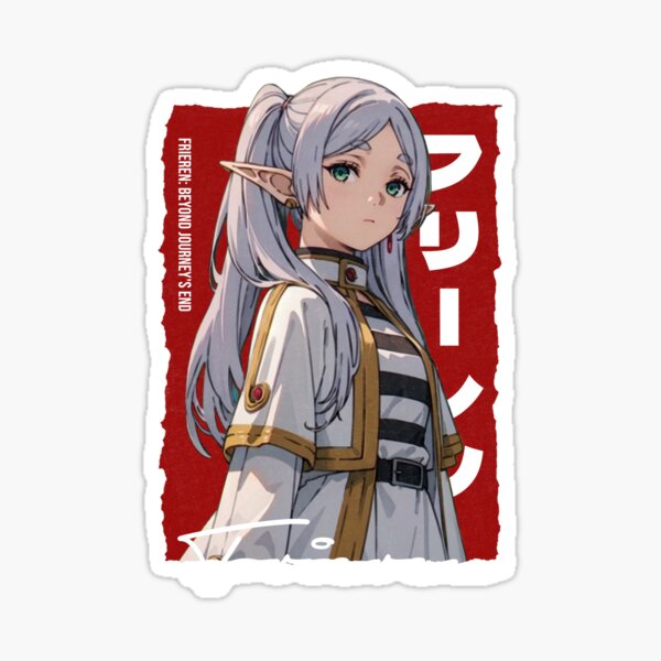 "Frieren Frieren Beyond Journey's End" Sticker for Sale by Generic-X ...