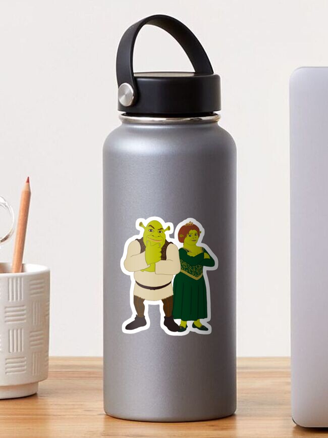 "Shrek and Fiona" Sticker for Sale by LittleDietz | Redbubble