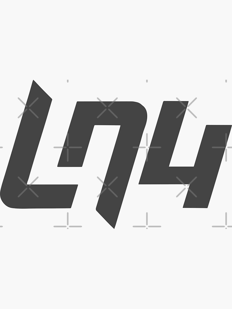 "Lando Norris | LN4 Logo" Sticker for Sale by ispanda | Redbubble