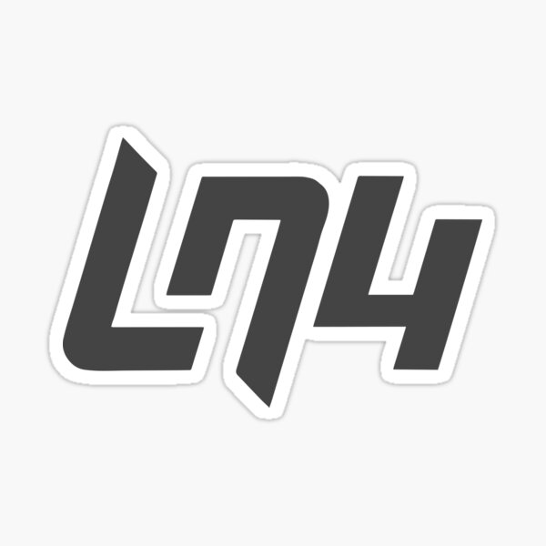 "Lando Norris | LN4 Logo" Sticker for Sale by ispanda | Redbubble