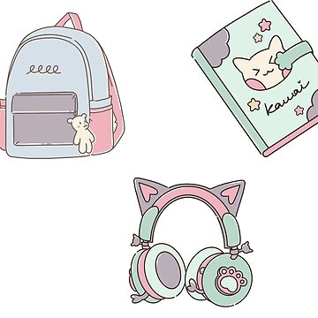 "Aesthetic pastel " Sticker for Sale by spillink77 | Redbubble