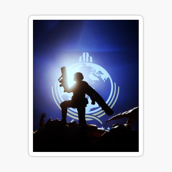 "Helldivers II Video Game, Helldivers" Sticker for Sale by KAliNAxRT ...