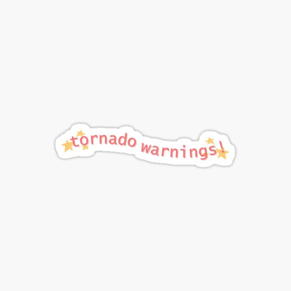 "sabrina carpenter tornado warnings sticker" Sticker for Sale by ...
