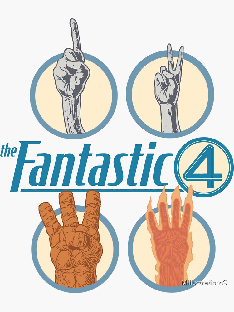 Fantastic 4 Hand Symbol