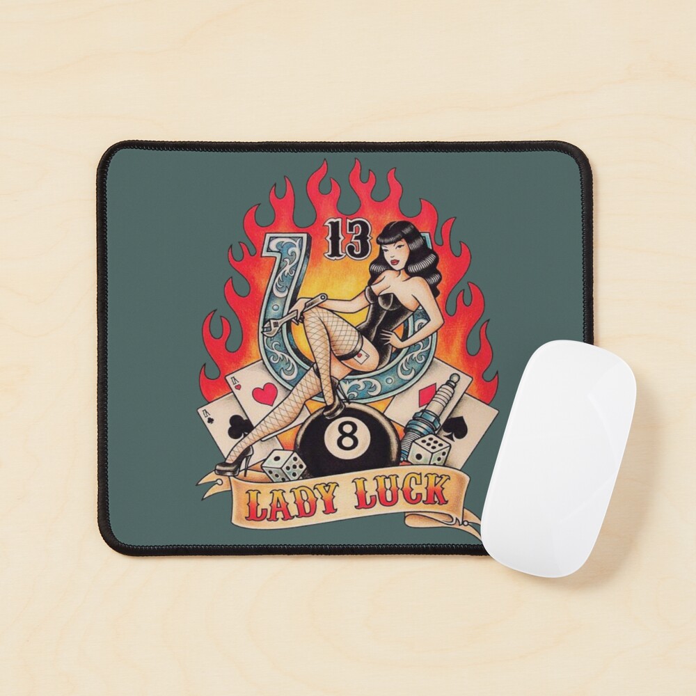 "Lady luck " Sticker for Sale by Riyadkh | Redbubble