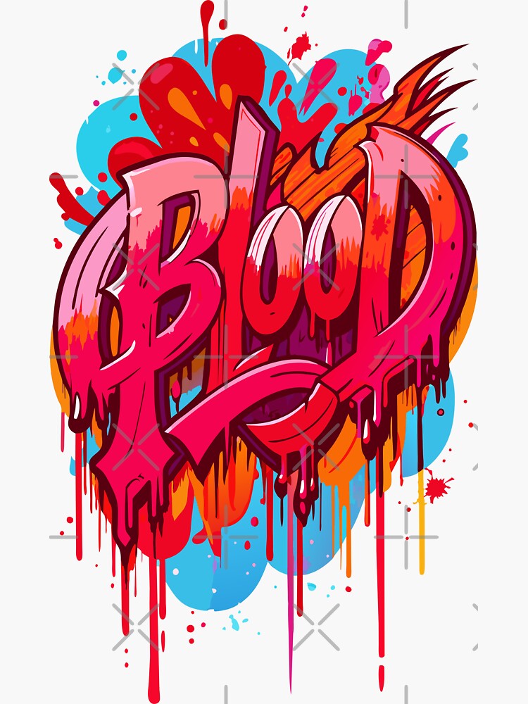 Bloods Graffiti