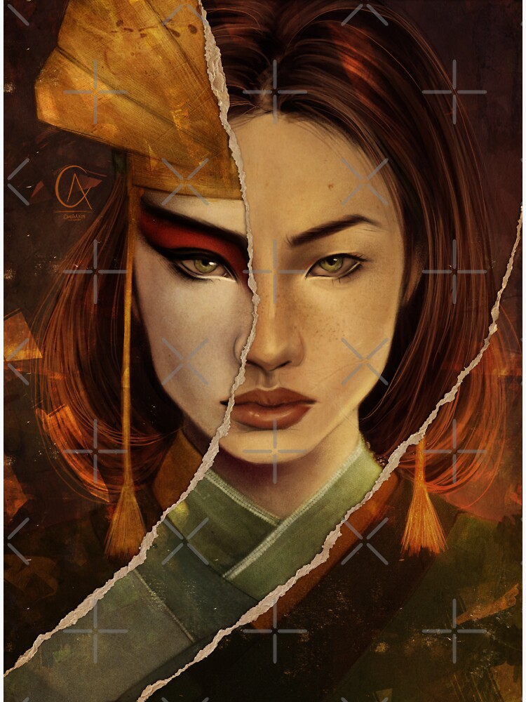 "Avatar: The Last Airbender - Avatar Kyoshi" Sticker for Sale by ...