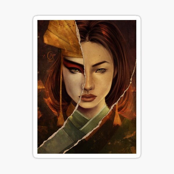 "Avatar: The Last Airbender - Avatar Kyoshi" Sticker for Sale by ...